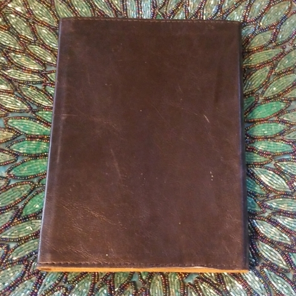 Other | Vintage Leather Notebook | Poshmark